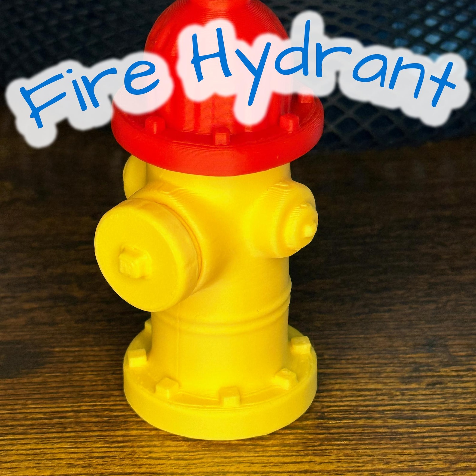 3D Printed Fire Hydrant Clicker – Cute Fidget Toy for Stress Relief ...