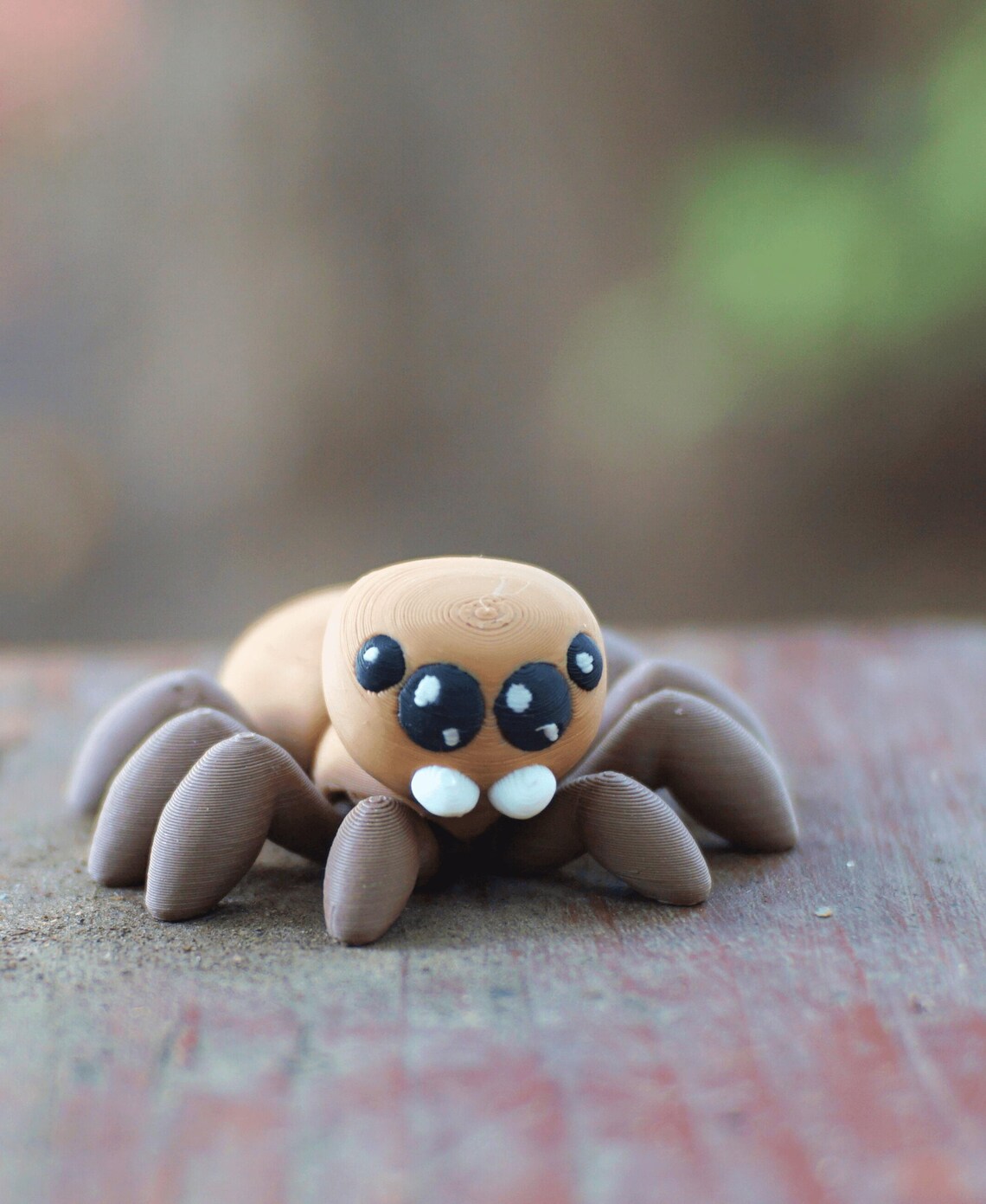 Scuttling Spider – Flexi Articulated Fidget Toy, 3D Printed Spider ...