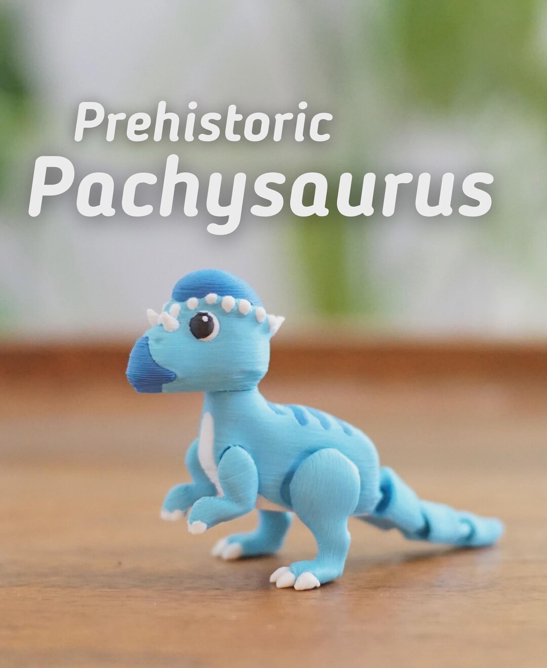 Prehistoric Pachysaurus – 3D Printed Articulated Dinosaur Fidget Toy ...