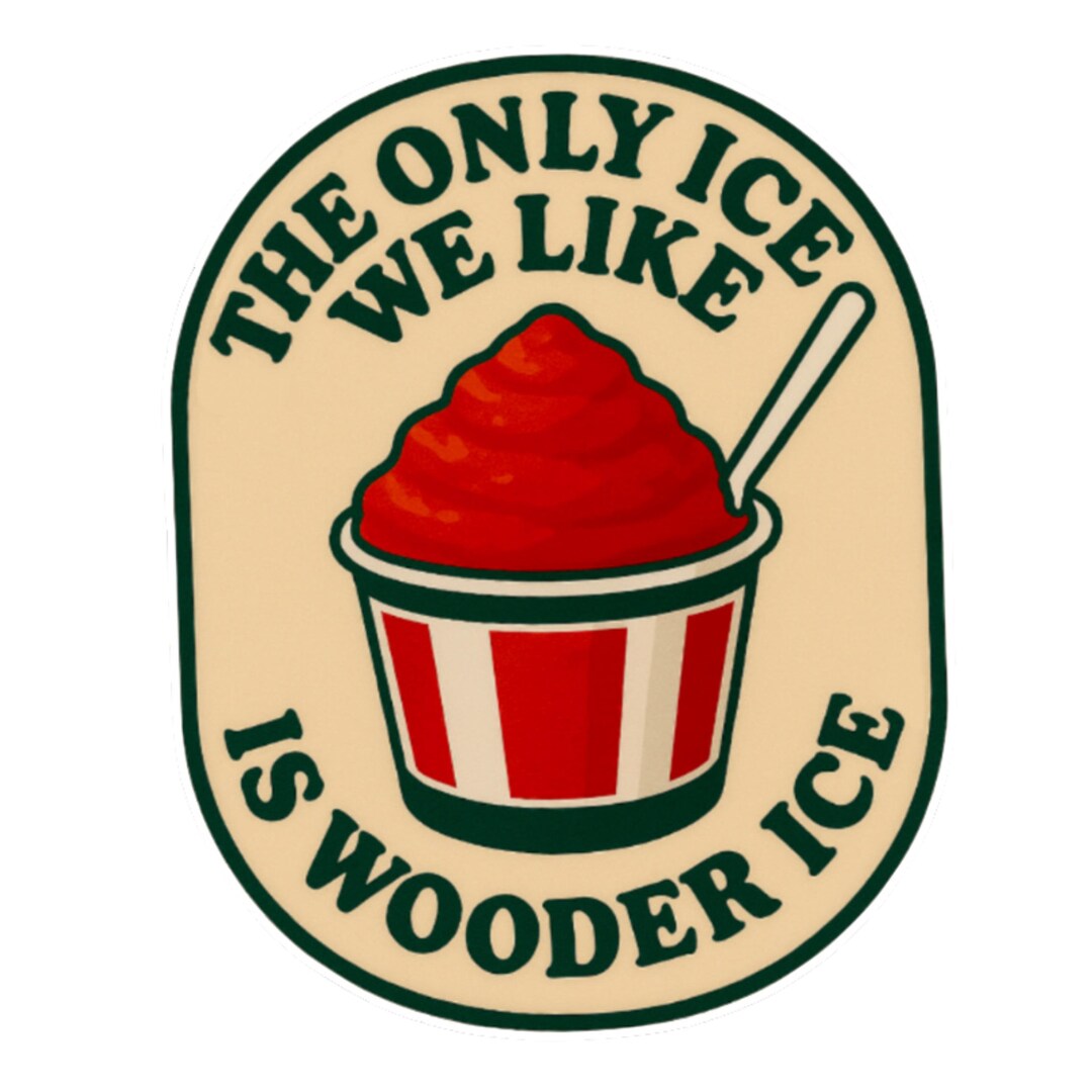 The Only Ice We Like is Wooder Ice - Etsy