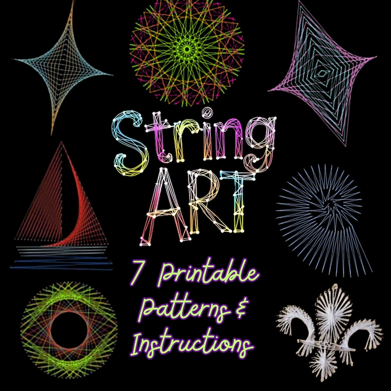 String Art Template - Etsy