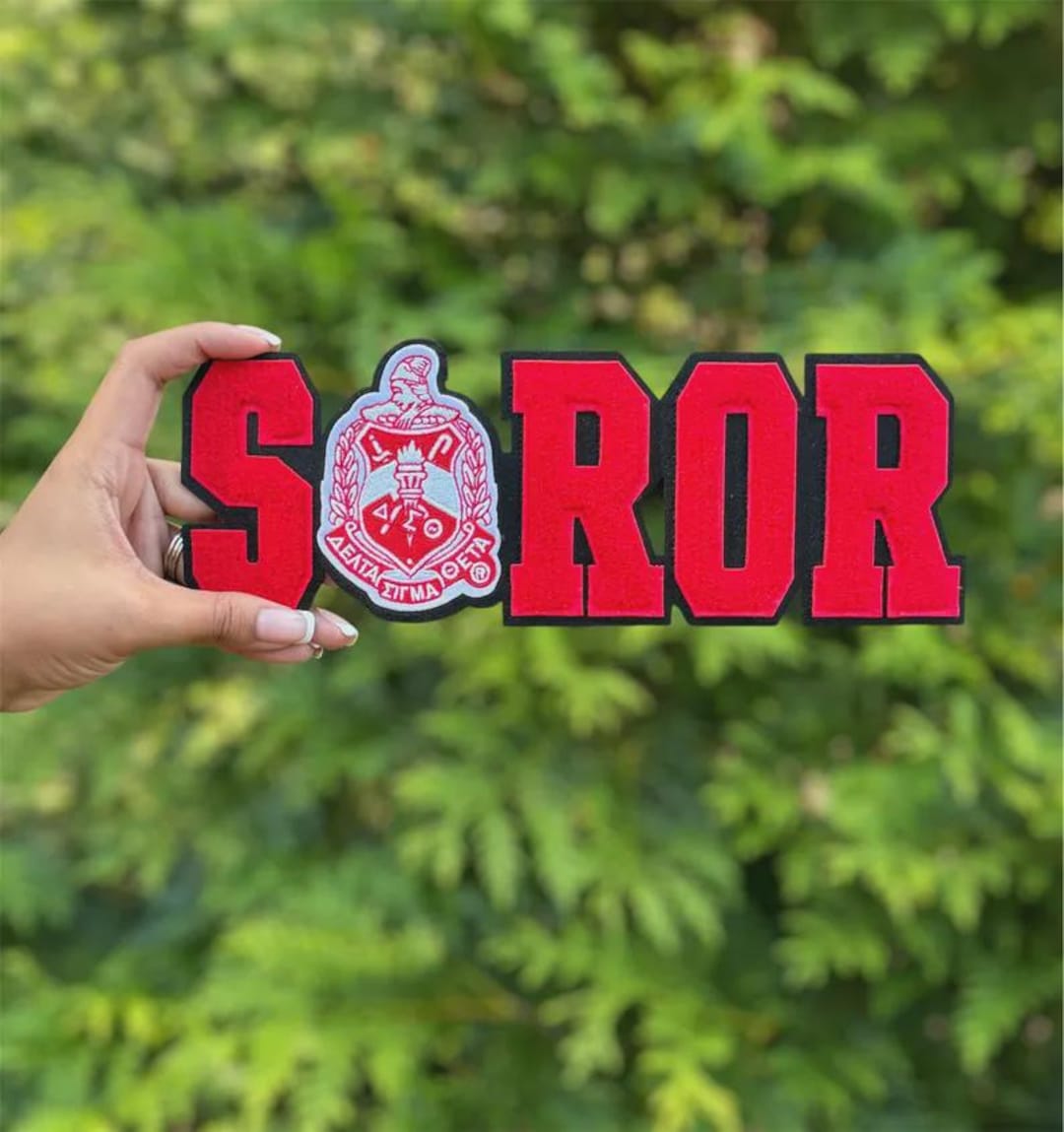Large Delta Sigma Theta Patch - Etsy