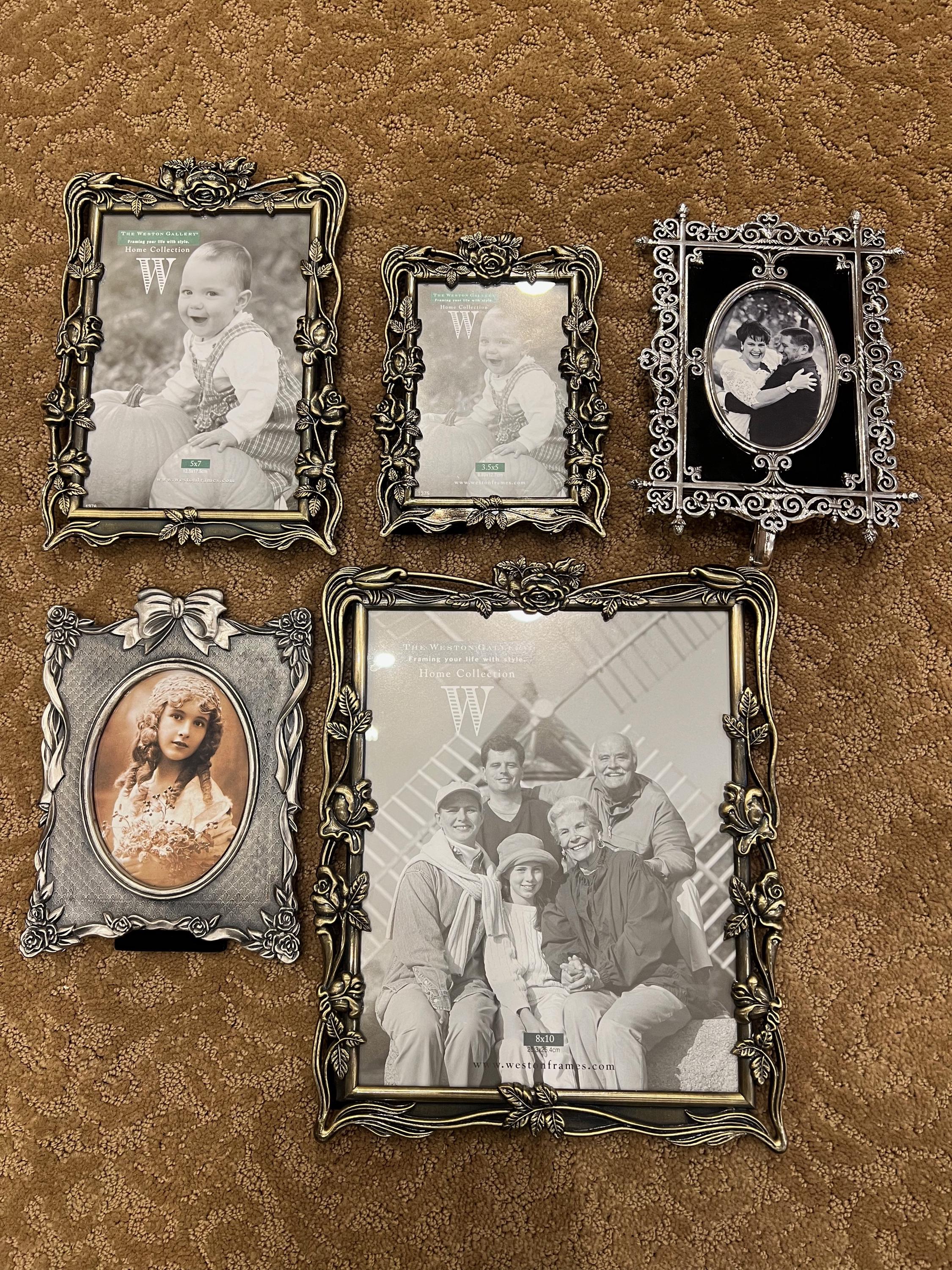 Victorian Silver Frame Collection – Weston Gallery & Ornate Accents - Etsy