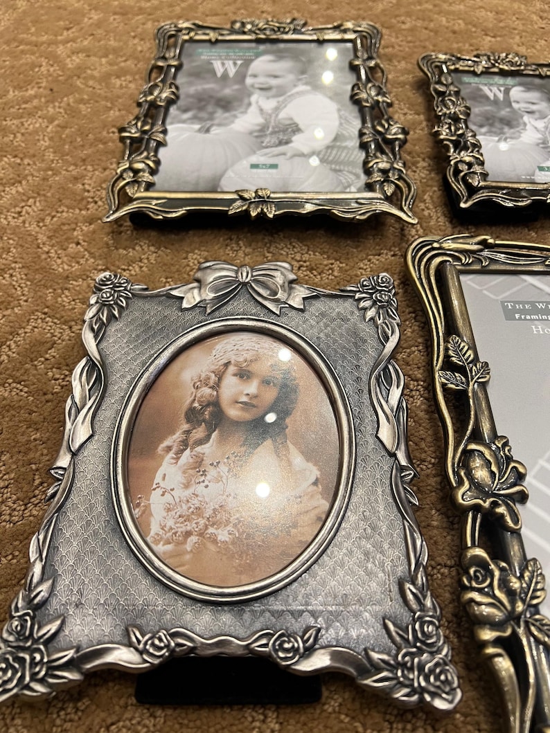 Victorian Silver Frame Collection – Weston Gallery & Ornate Accents - Etsy