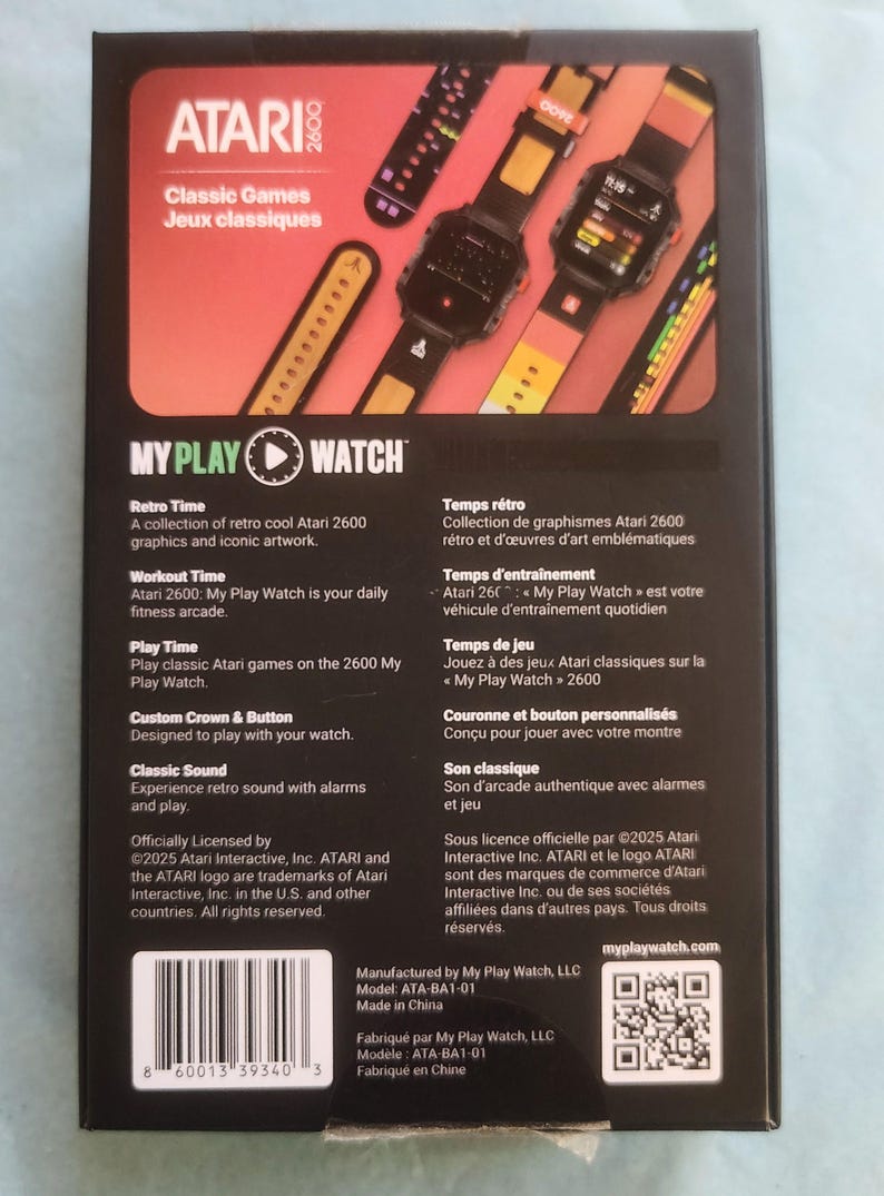 Myplay Atari Watch (2025) - Etsy