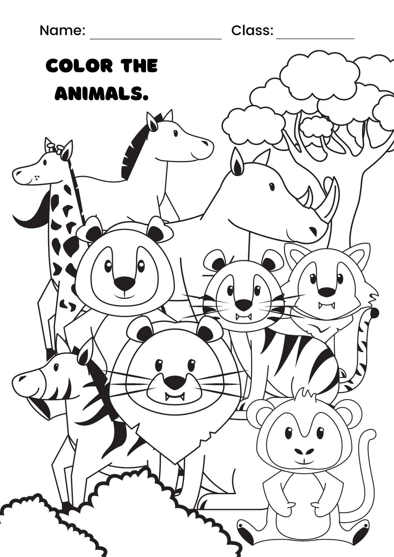 Kidz Coloring Book - Etsy
