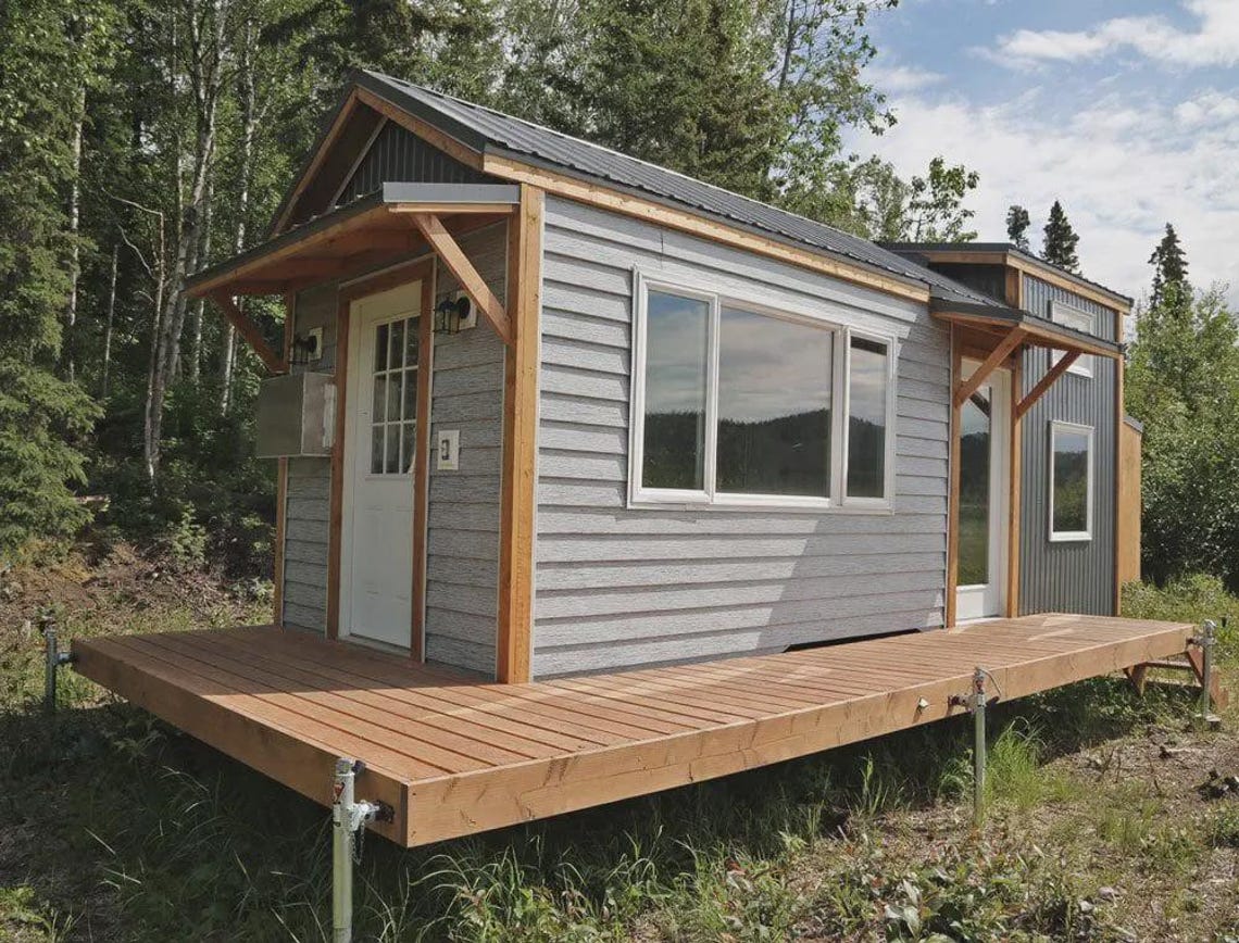 Quartz Tiny House DIY Plan – Wooden House PDF Blueprint | Build Your ...