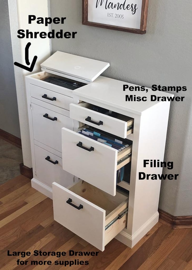 DIY Mail Organizer Woodworking Plan: Stylish Home Office Storage (PDF ...