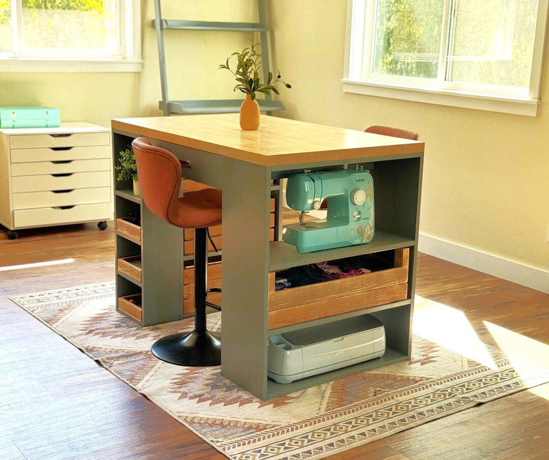 Ultimate Easy-to-build DIY Craft Table: Maximize Your Creative Space ...