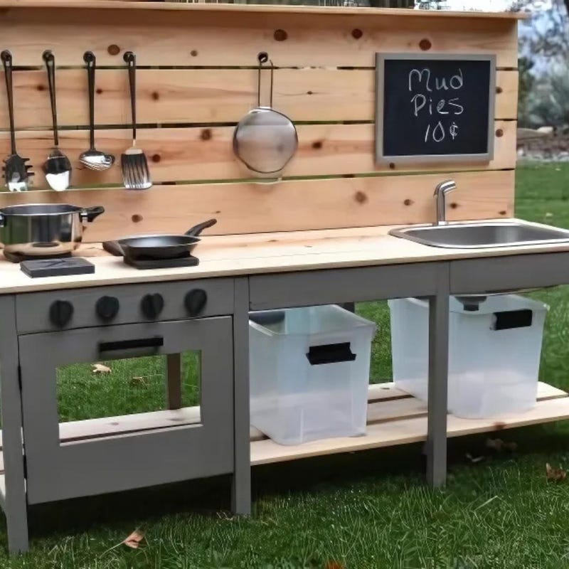 Kids Play Station Plans - Etsy