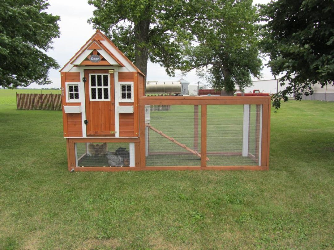 Chicken Coop Run for Shed Coop – DIY Enclosed Run Plans for Safe ...