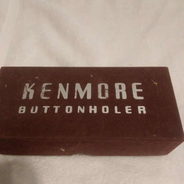 Kenmore Buttonhole - Etsy