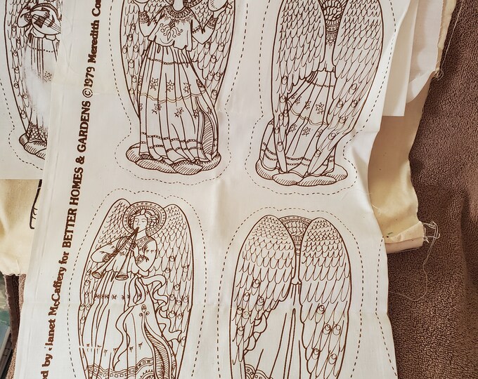 Vintage Stitch and Sew Angels With Bonus - Etsy