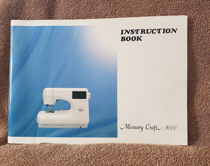 Memory Craft 9000 Instruction Book - Etsy