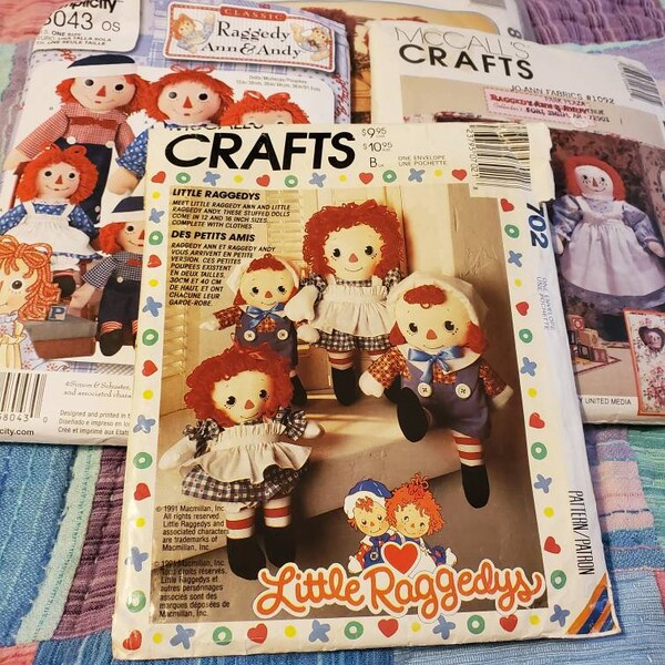 Raggedy Ann Pattern - Etsy