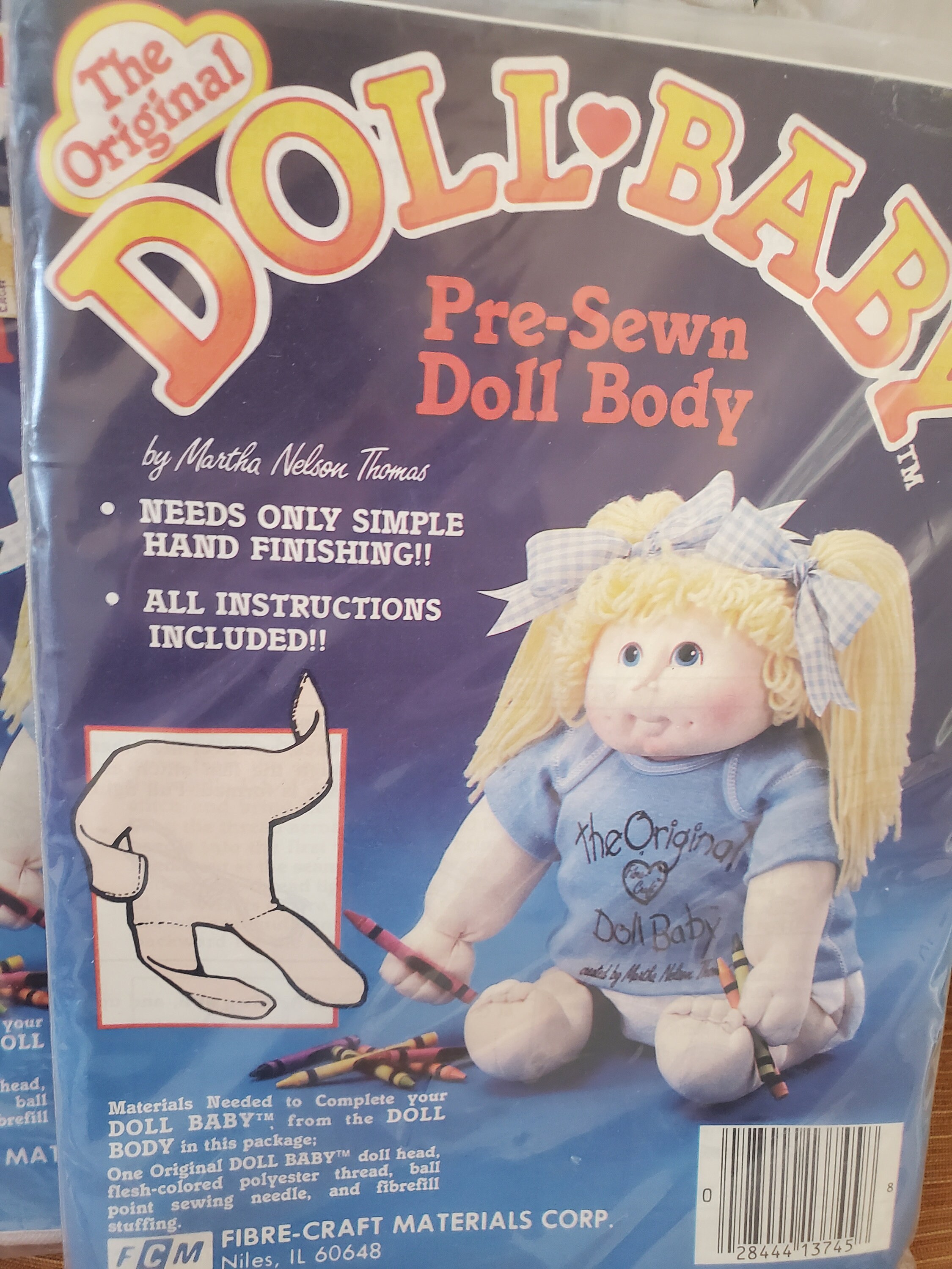 The Original Doll Baby Pre-sewn Doll Body - Etsy