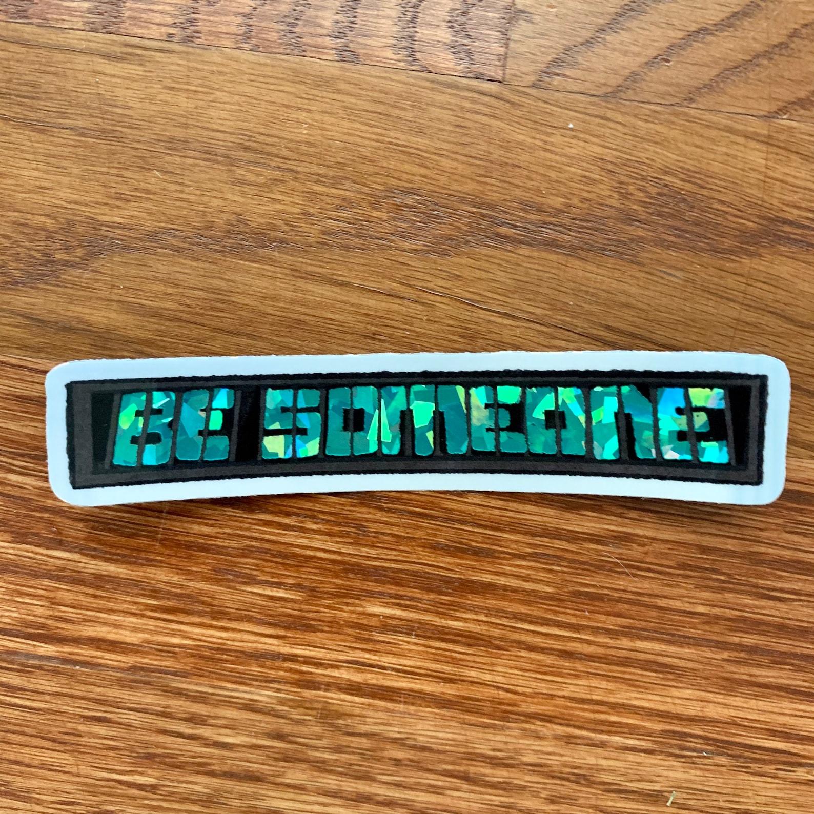 BE SOMEONE Downtown Houston Graffiti Sticker - Etsy