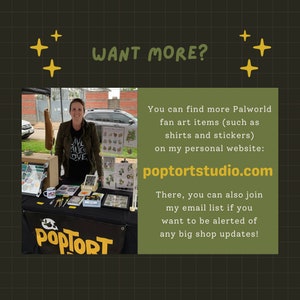 Palworld Mini Prints Wall Art || Lamball, Depresso Pals || Fan Art ...