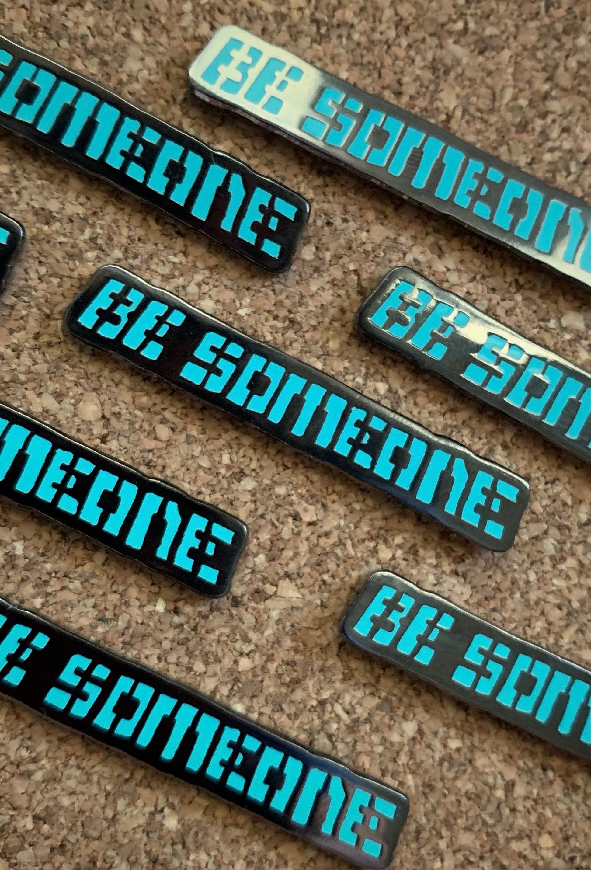 BE SOMEONE Enamel Pin Houston Fan Art - Etsy