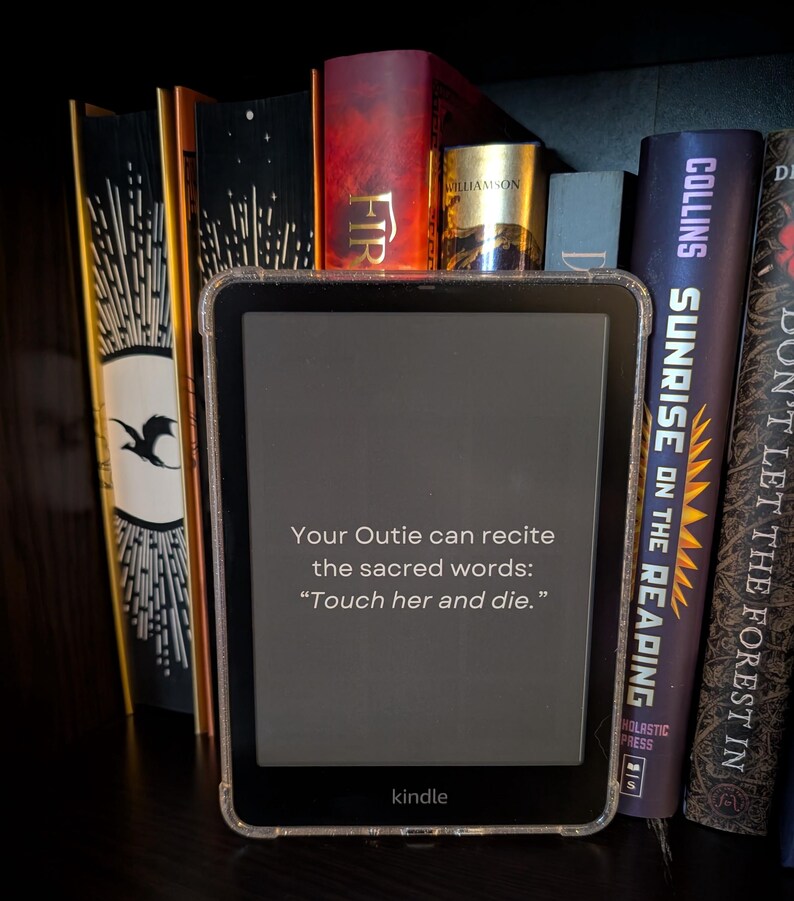 Kindle Lock Screen SEVERANCE Outie Facts, Kindle Screen Saver Booktok ...