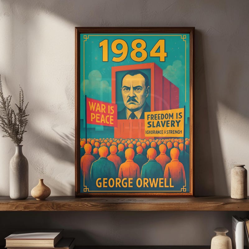 1984 Big Brother Poster - Etsy