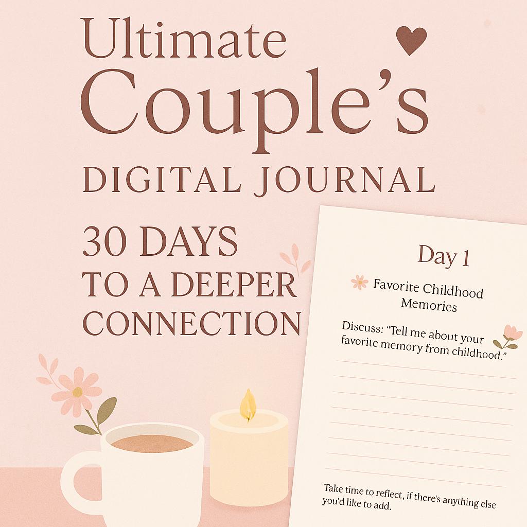 Ultimate Couple’s Journal | 30-day Relationship Challenge | Printable ...