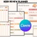 Personalized Book Review Log: Printable Reading Journal & Quote Keeper ...