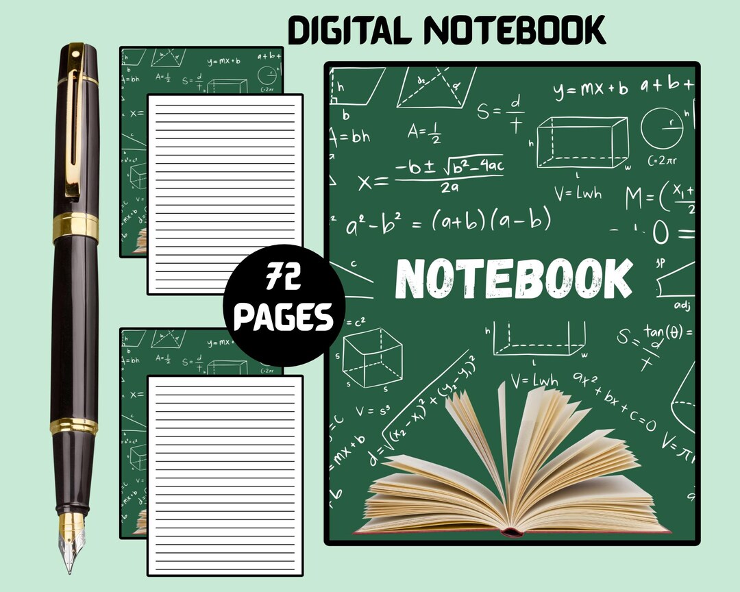 Printable Digital Notebook| Printable PDF for Daily Use |instant ...