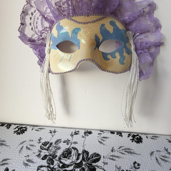 Colombina Venetian Mask - Etsy
