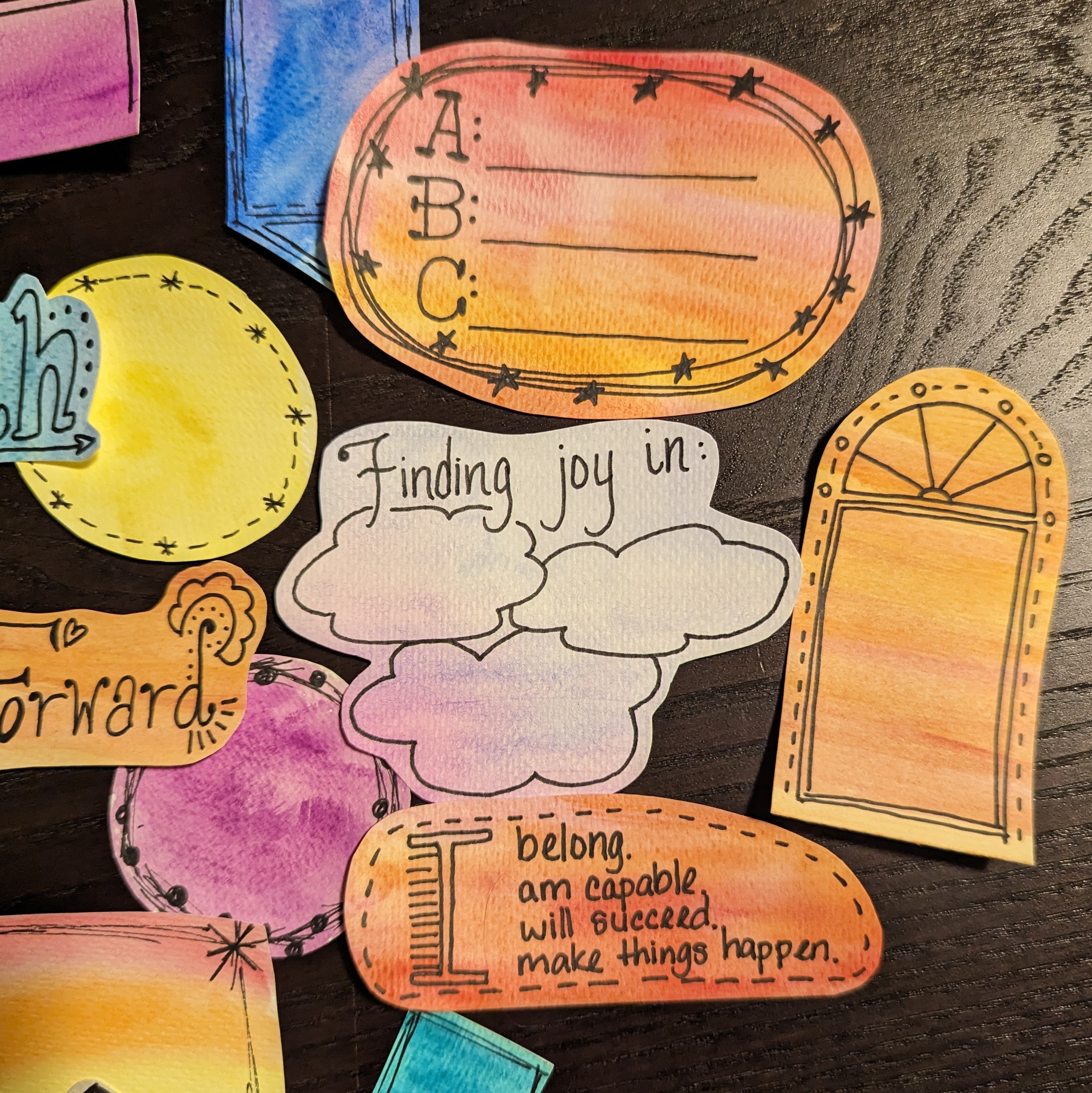 Printable Vision Board Ephemera Kit for Manifesting, Collage, and ...