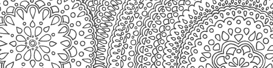 Overlapping Mandala Printable Adulte Coloring Page - Etsy