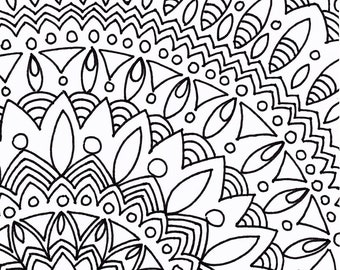 Eating Disorder Recovery Printable Adult Coloring Page - Etsy