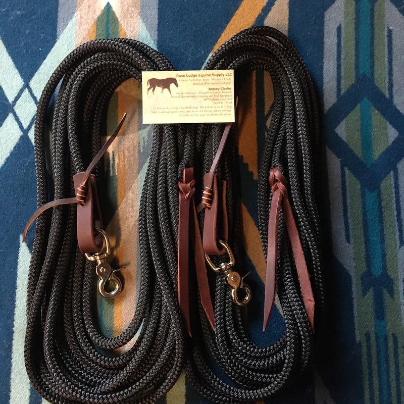 Long Horse Riding Reins - Etsy