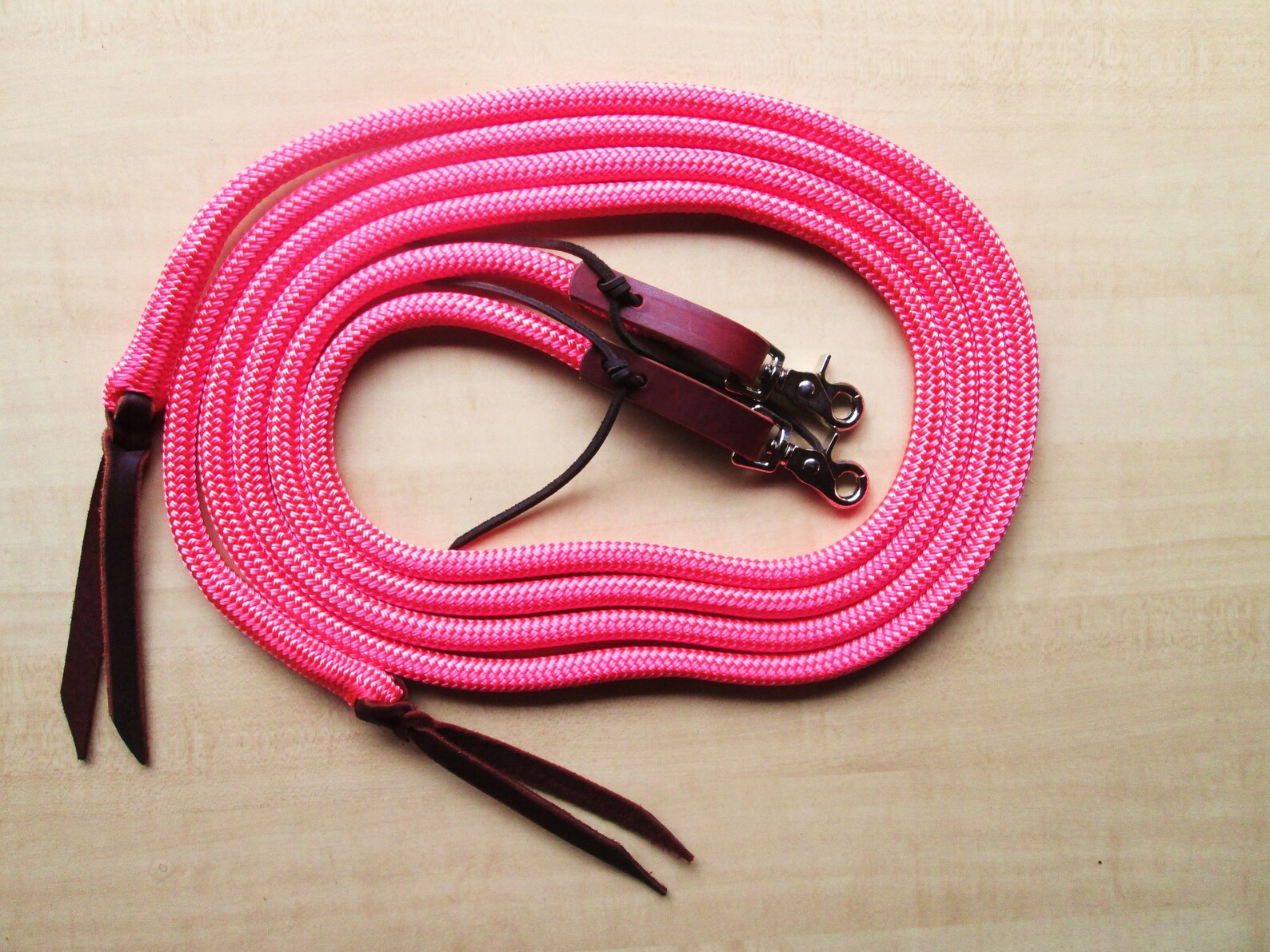Split or Loop Yacht Rope Reins Choose Your Color/diameter Length Rose ...