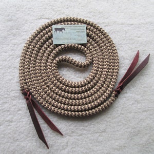 Yacht Rope Sport Mecate Reins W Poppers! Use With Slobber Straps ...