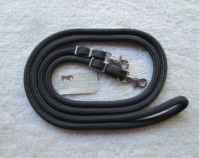 Yacht Rope Loop Reins W Stainless Steel Conway Buckles Snaps.. My TR-2 ...