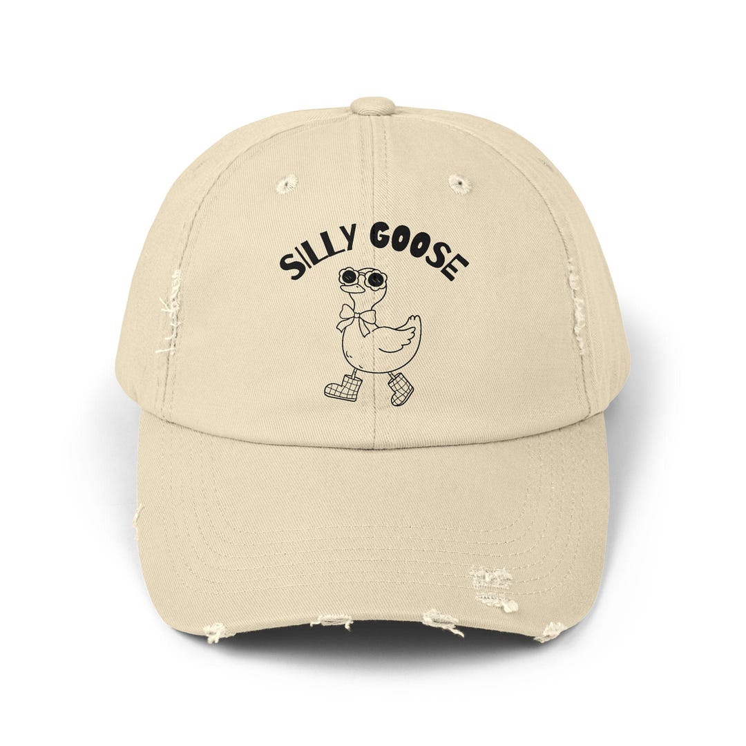 Cap, Silly Goose Hat With Funny and Flamboyant Goose, Playful Text ...