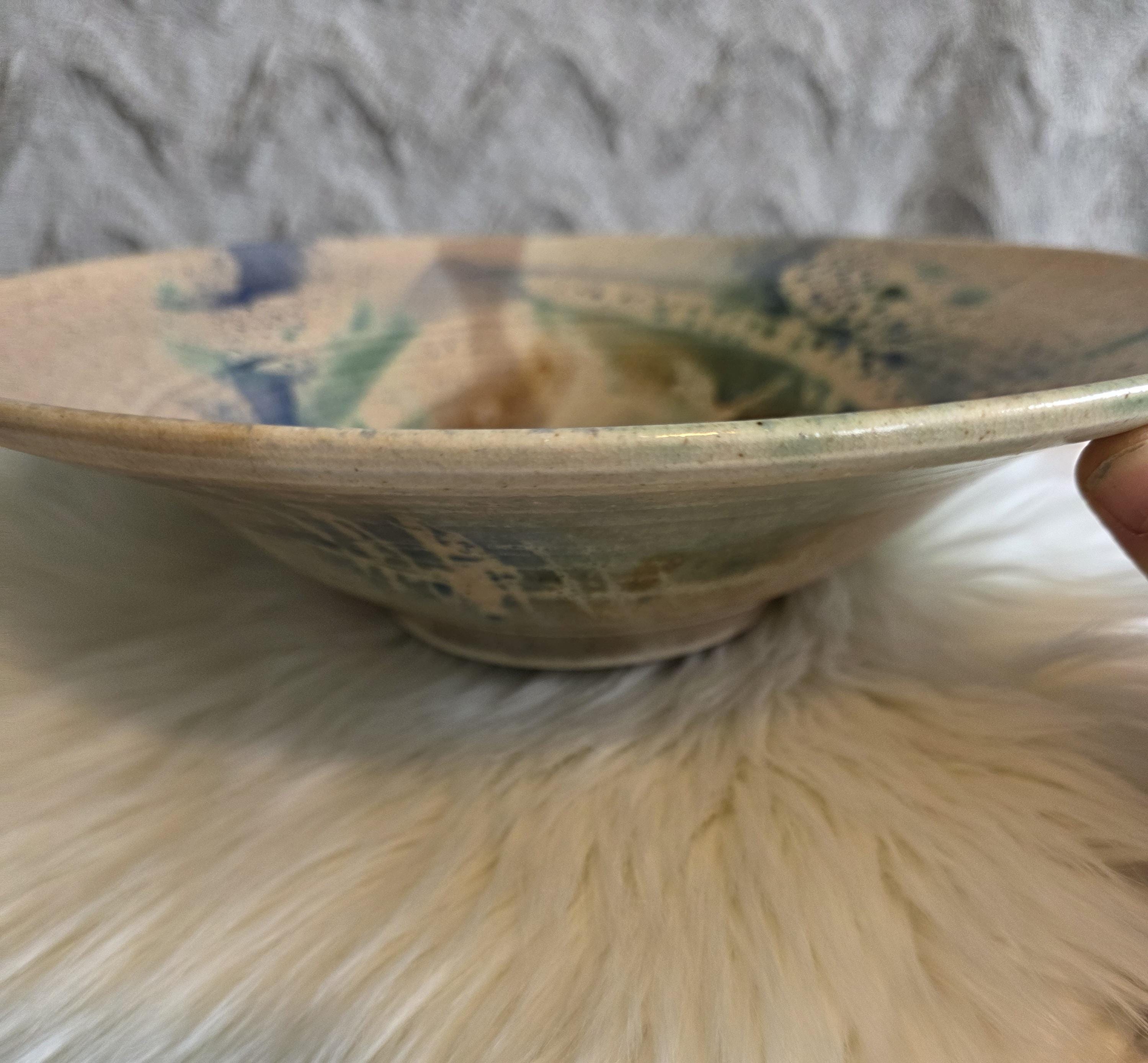 Richard Tanaka Studio Pottery Bowl – 1994 Signed BC Art Stoneware With ...