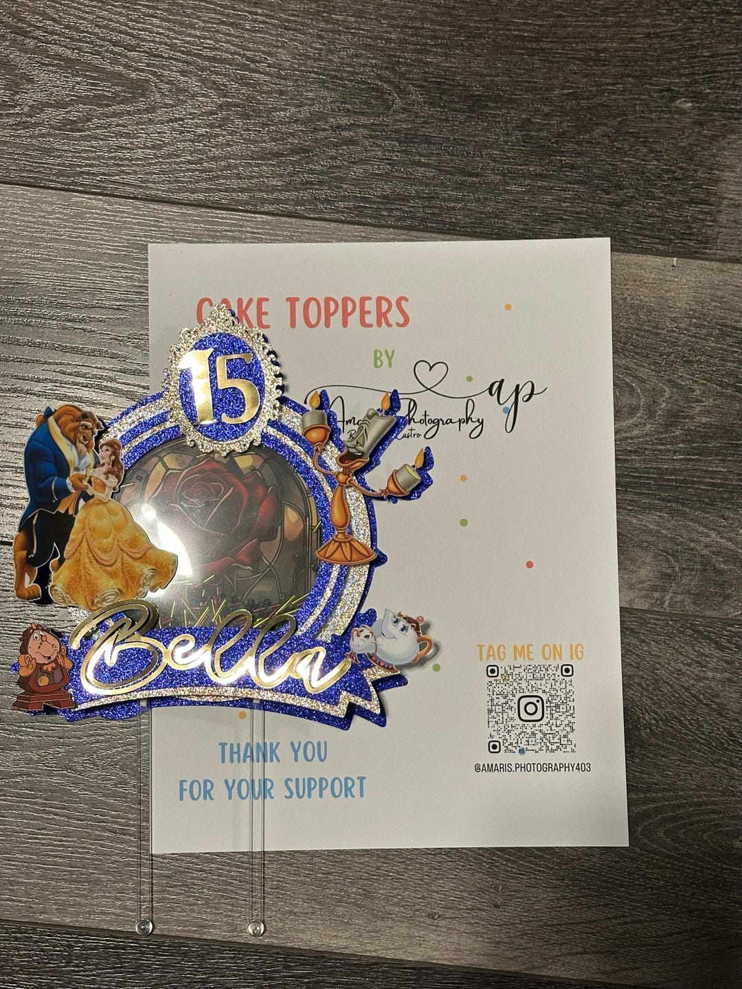 Custom Shaker Cake Toppers - Etsy