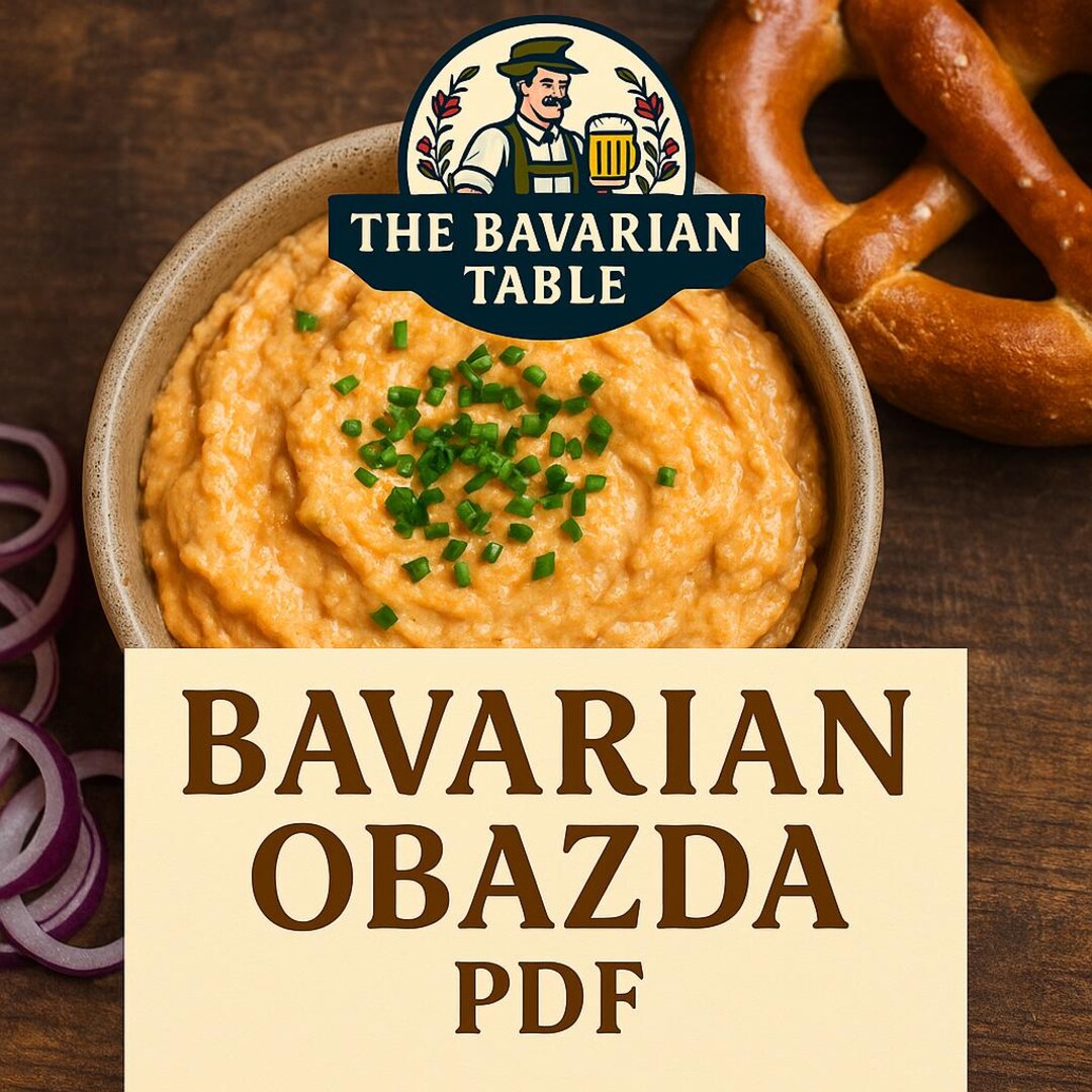 Authentic Bavarian Obazda Recipe PDF – German Beer Cheese Spread ...