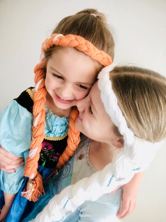 Frozen Elsa Braid Detail