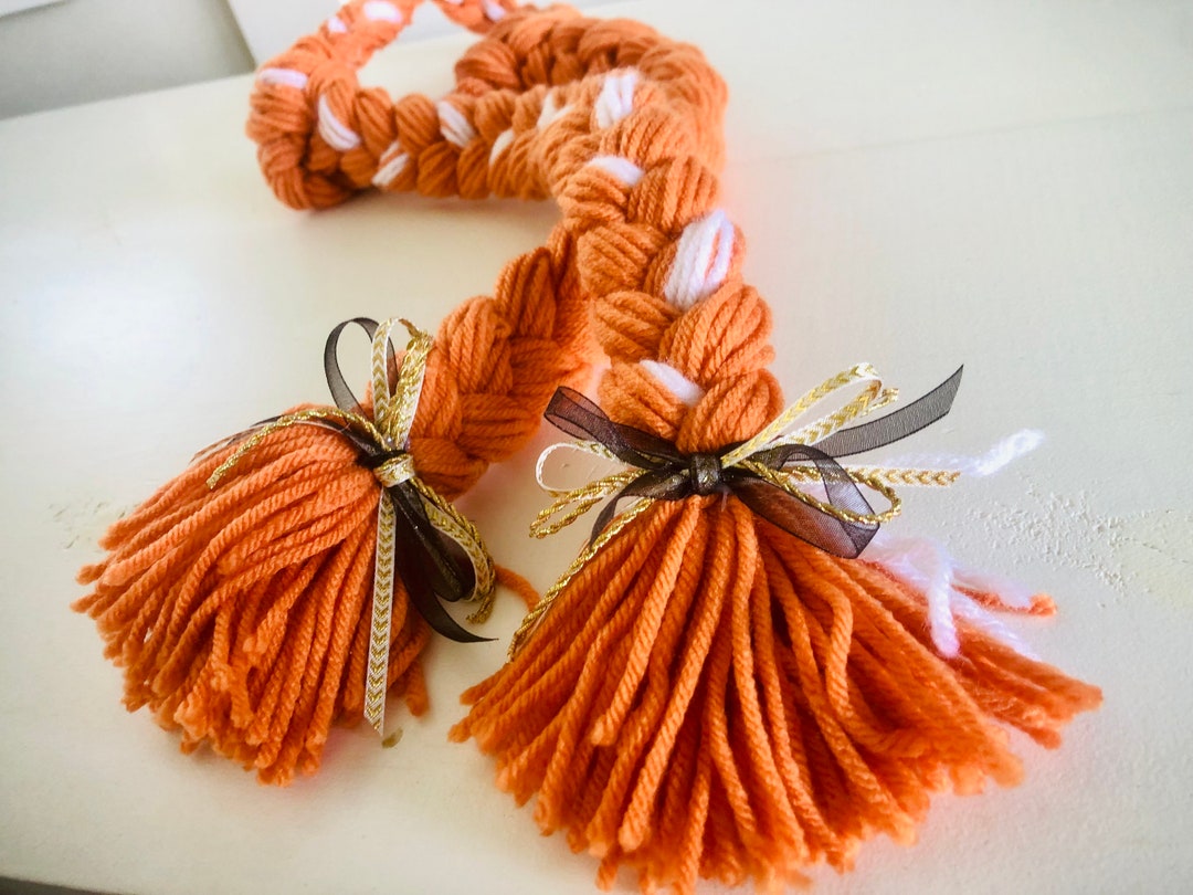 FREE SHIPPING! - Frozen Anna Braids - Princess Yarn Wig for Halloween ...