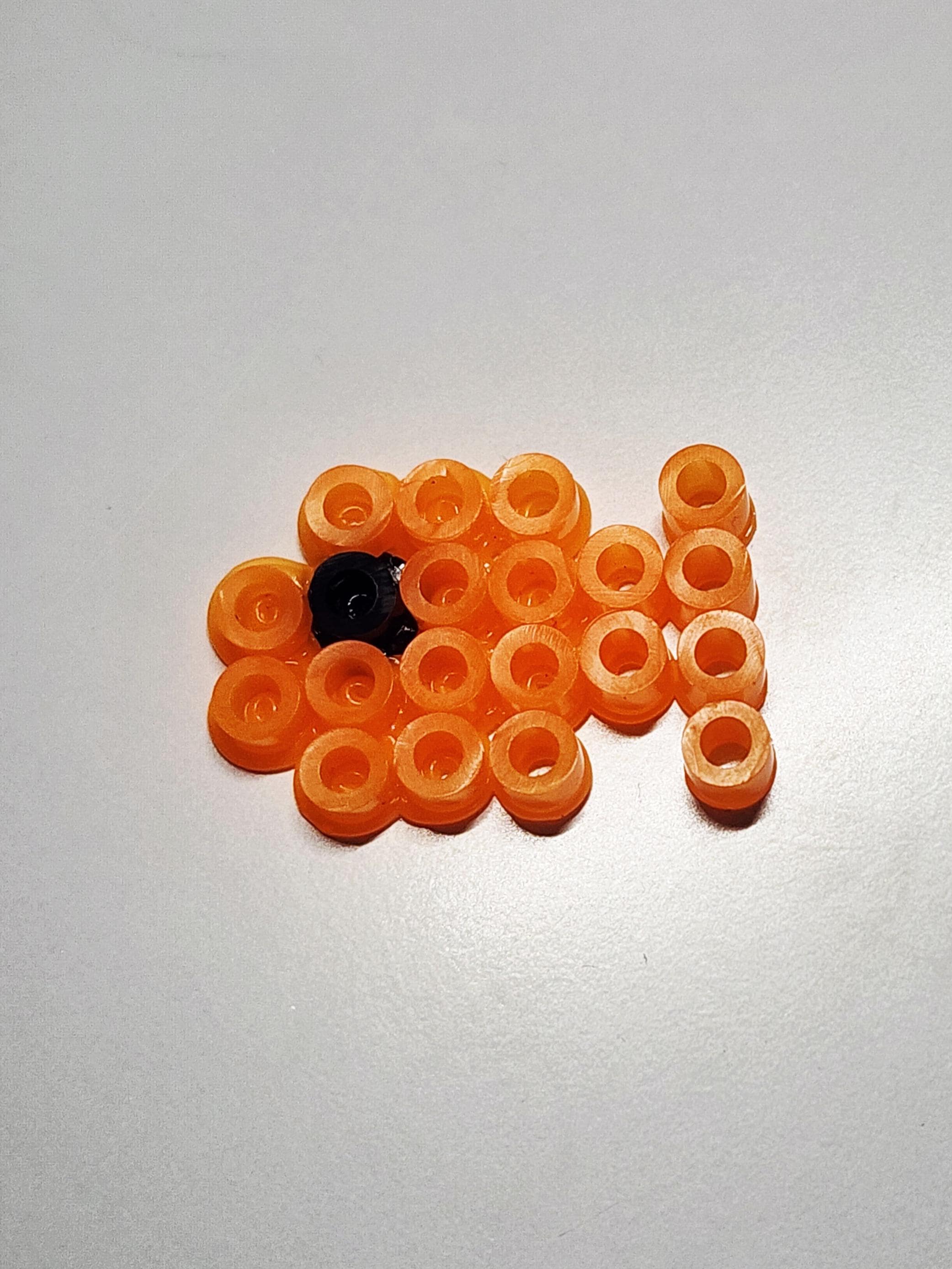 Goldfish Perler Bead | Handmade Perler Beads| Perler Beads Art ...