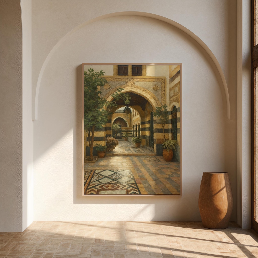 Damascus Syria Art Print: Middle East Travel Wall Decor (digital ...