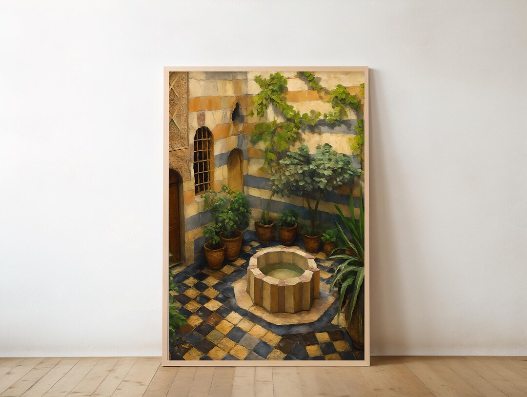 Damascus Syria Art Print: Middle East Travel Wall Decor (digital ...