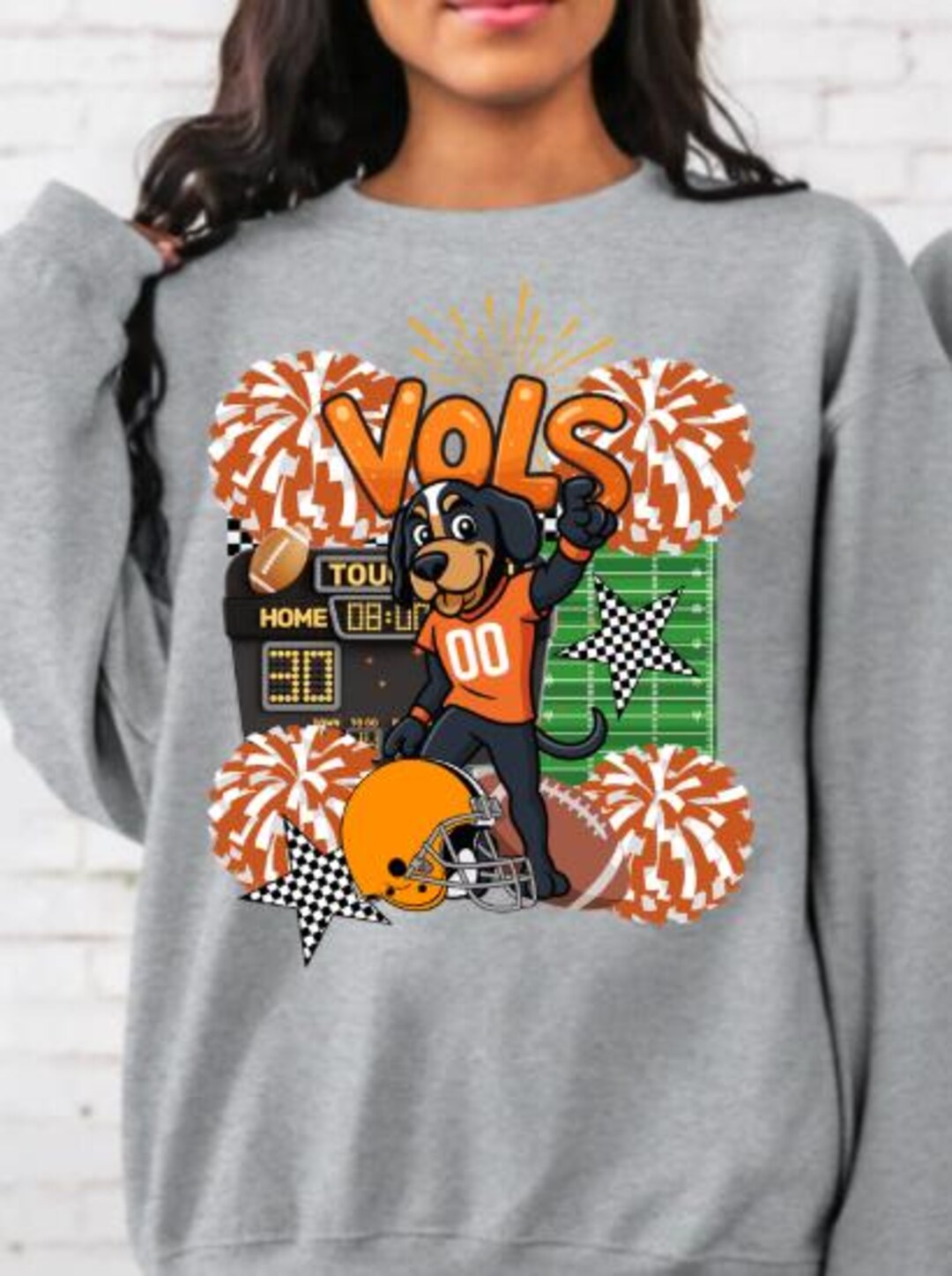 Tennessee Vols PNG, Smokey Mascot Football Clipart, Game Day Digital ...