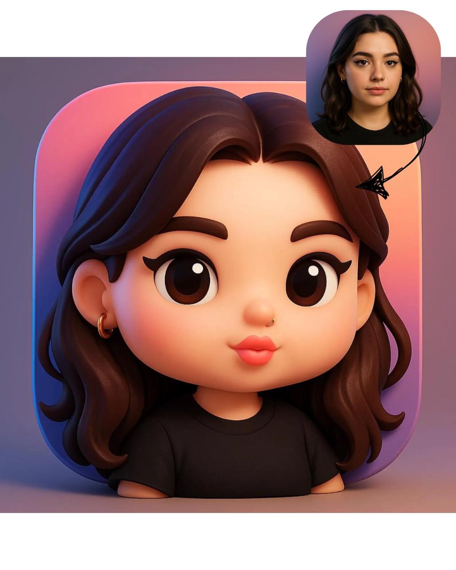 Chibi App Icon - Etsy
