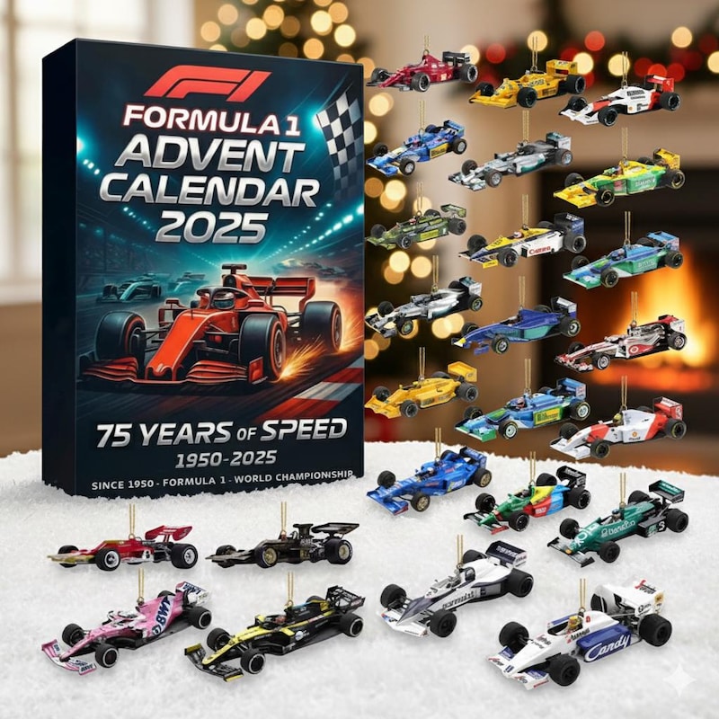 F1 Advent Calendar - Etsy Australia