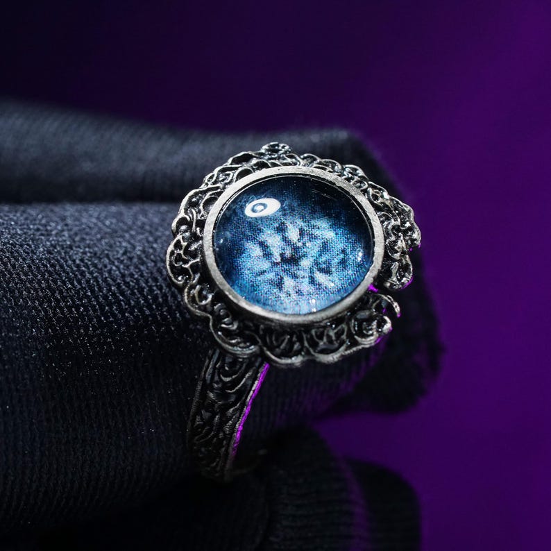 Fanmade Dark Moon Ran.ni Ring – Fanmade 950 Silver Sorceress-inspired ...