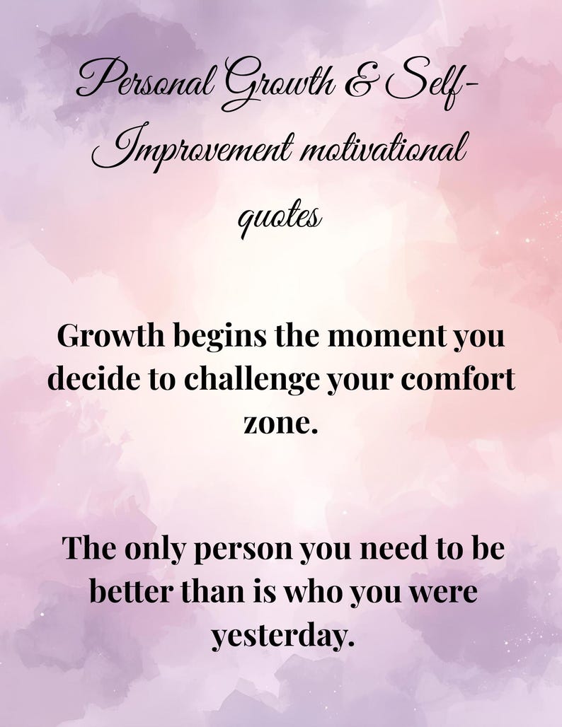 Printable Motivational Quotes Bundle | Resilience, Faith & Growth Wall ...